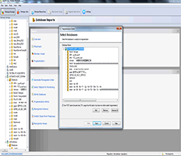 Screenshots of Lepide SQL Storage Manager showing Step by Step working